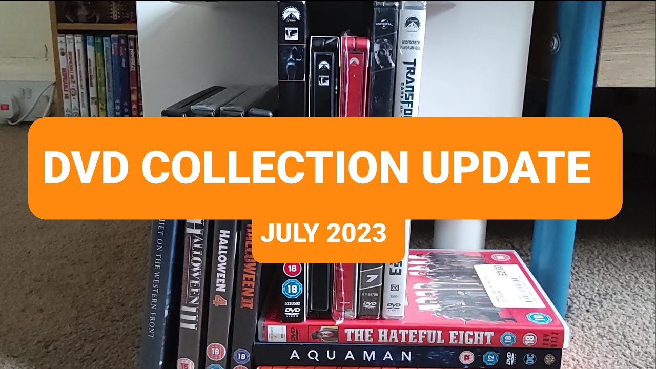 DVD Collection Update - July 2023 - YouTube