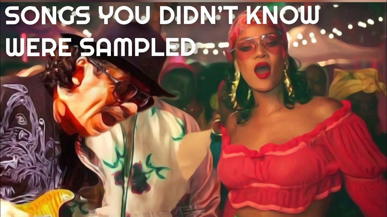 Famous songs that were sampled / Sound similar (Part 1) - YouTube