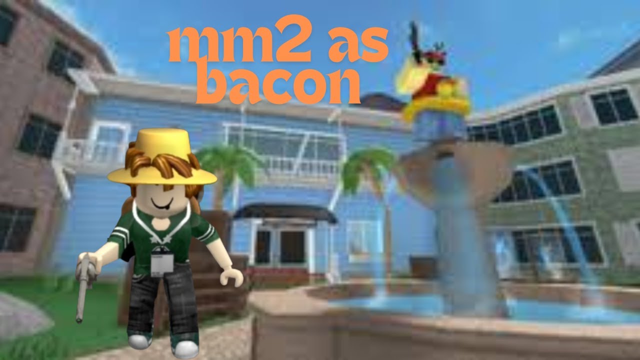 MM2 as a bacon in roblox! - YouTube