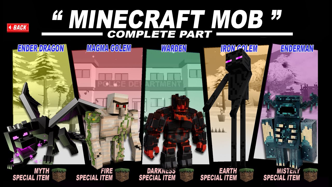 FANMADE ‼️ MOB MINECRAFT MODE DI DUNIA DUDE - YouTube