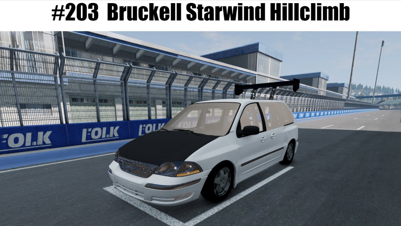 West Coast Trial: Bruckell Starwind Hillclimb (Beamng Drive) - YouTube