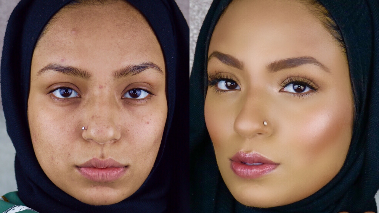 Glowy & Natural Looking / No Makeup Makeup Look Tutorial - YouTube