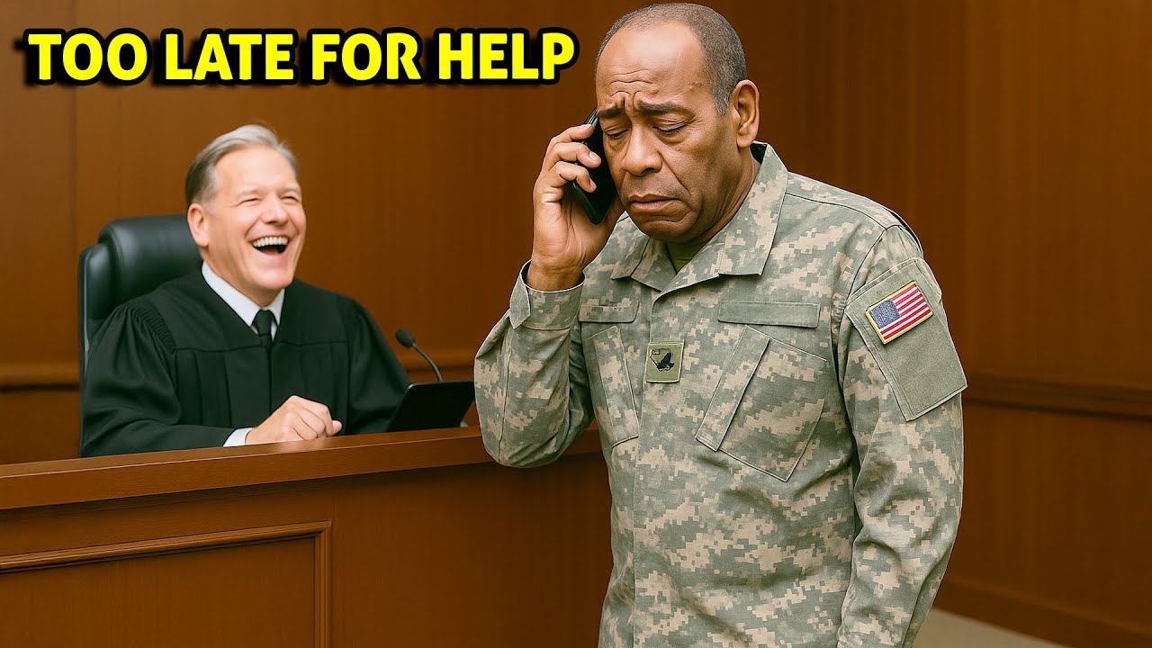 Judge Laughs at Crying Veteran in Court But Has No Idea Who's About to ...