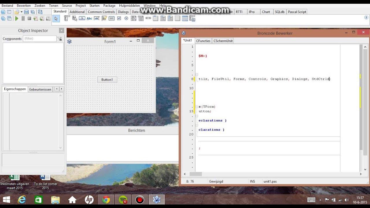 Lazarus Application Tutorial - Open A Second Form - YouTube
