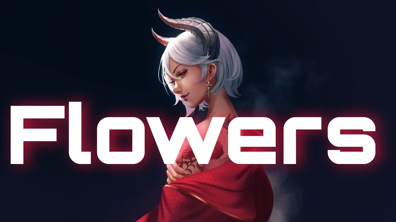 Miley Cyrus - Flowers (Official lyrics Video) - YouTube