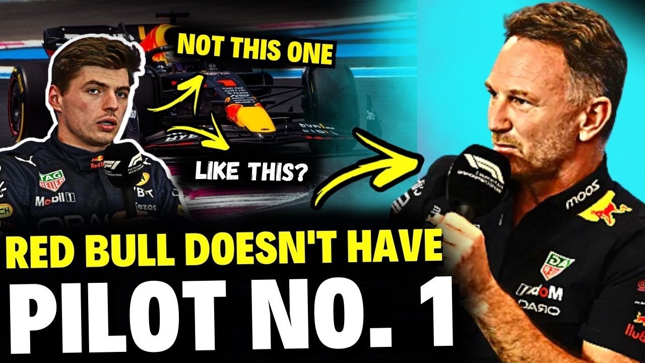 BOMB! HORNER SURPRISES AND SAYS THAT RED BULL HAS NO NUMBER 1 PILOT ...
