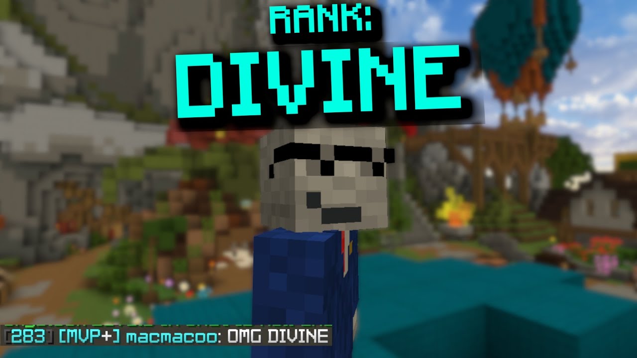 I Got Hypixel Skyblock's DIVINE RANK! - YouTube