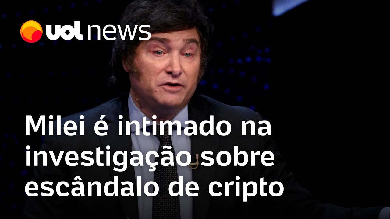 Milei é intimado na investigação sobre escândalo da criptomoeda $LIBRA ...