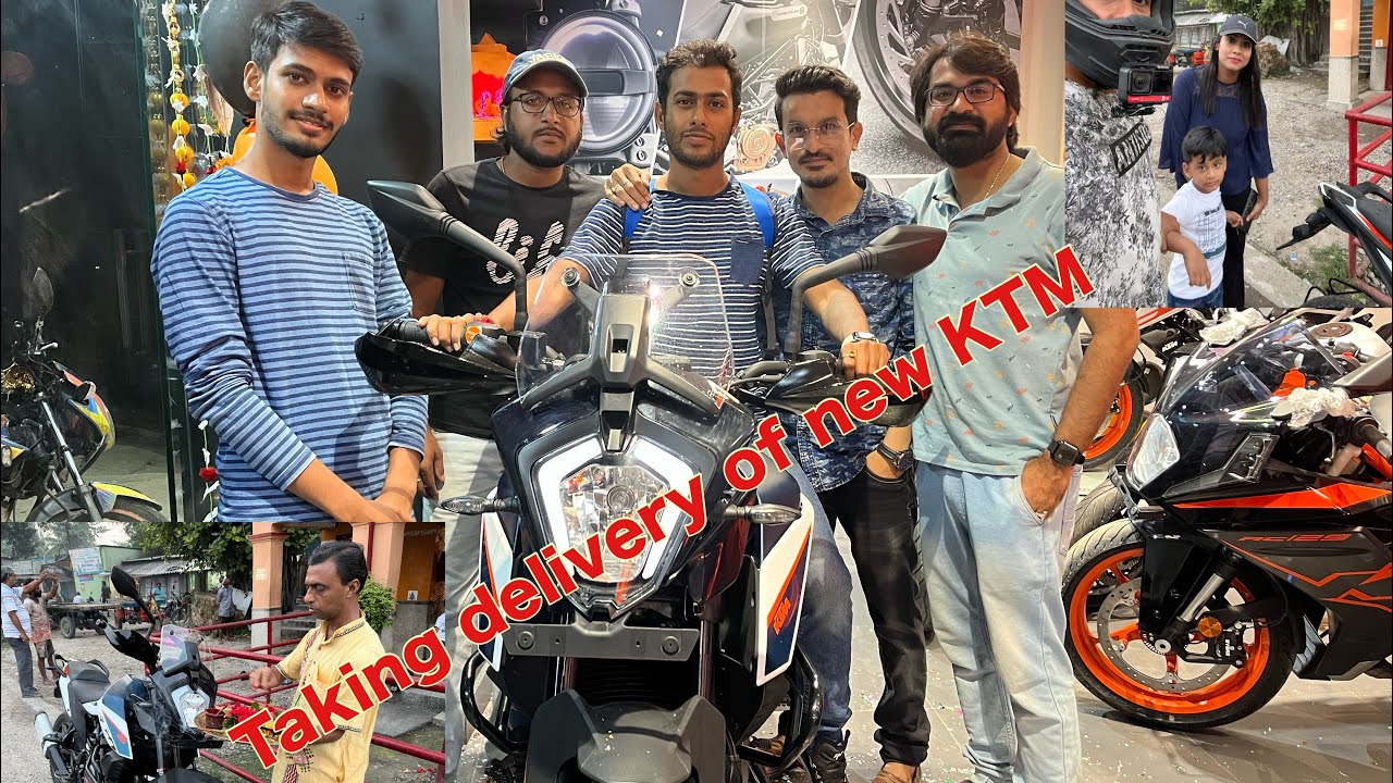 KTM Adventure 250 Bike Delivery || Best Adventure Bike For Touring ...