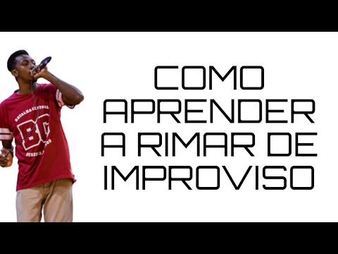 COMO APRENDER A RIMAR DE IMPROVISO PRA NUNCA MAIS ESQUECER - YouTube