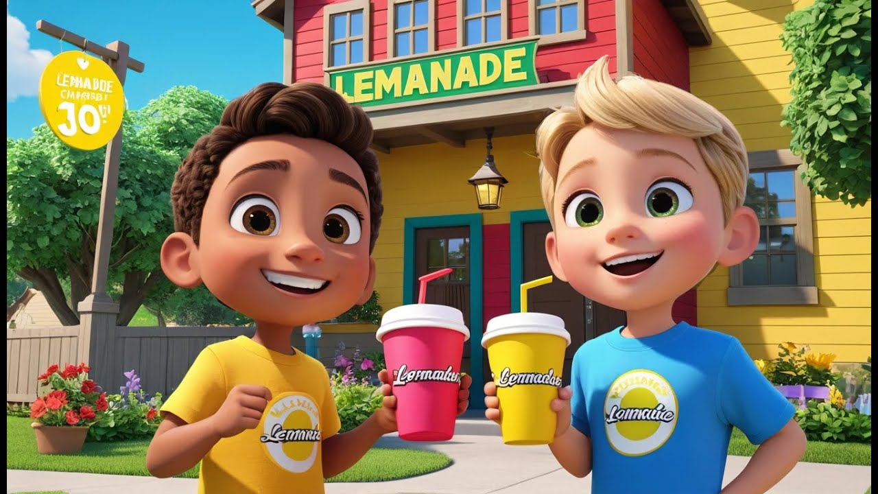 Lemonade Champs – JJ’s Stand is Open! | Popular Nursery Rhyme ...