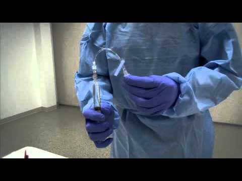 Infusion Saline Lock - YouTube