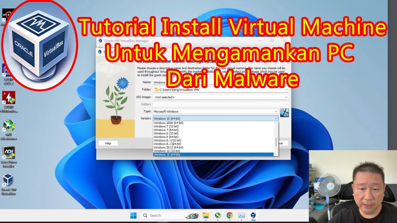 114. Tutorial Install VM supaya wallet aman dari Malware - YouTube