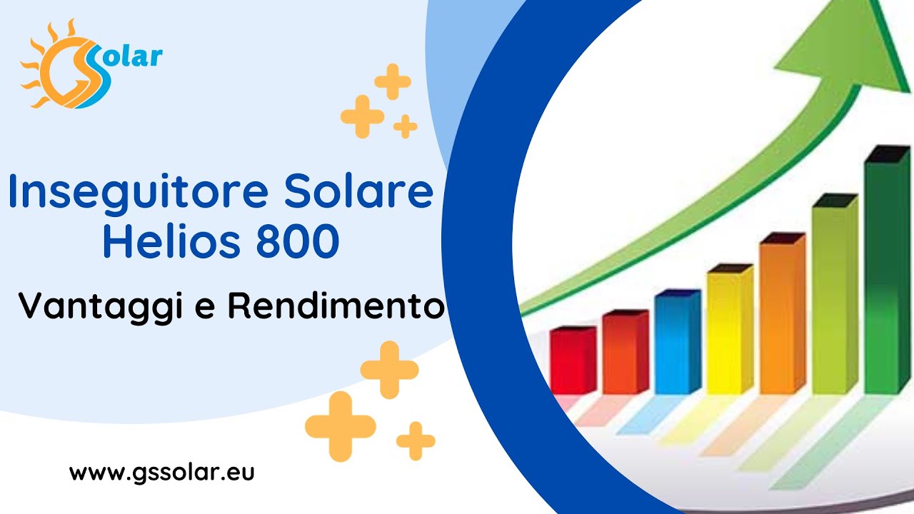 Inseguitore solare Helios 800 Vantaggi e Rendimento - YouTube