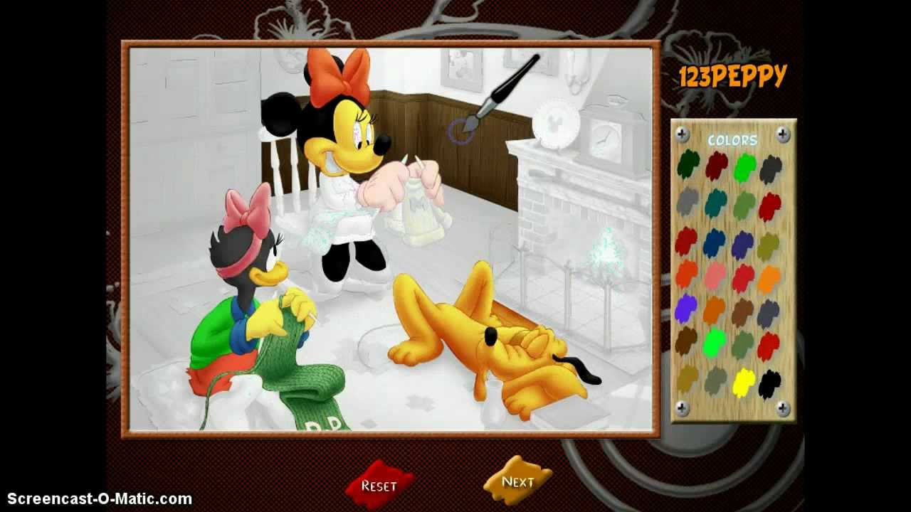 Mickey Mouse Coloring Games - YouTube