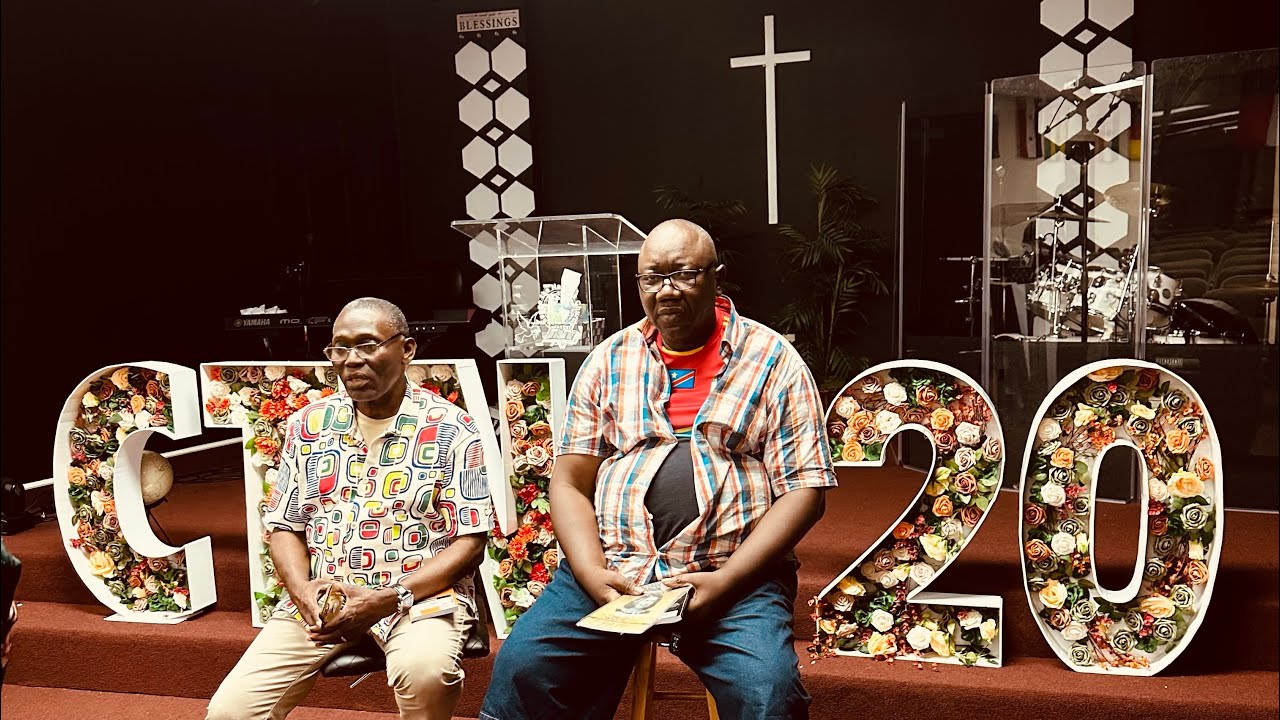 Carlyto Lassa , Past.Bobo de Belgique et Bishop Patrick Mubobo 20eme ...