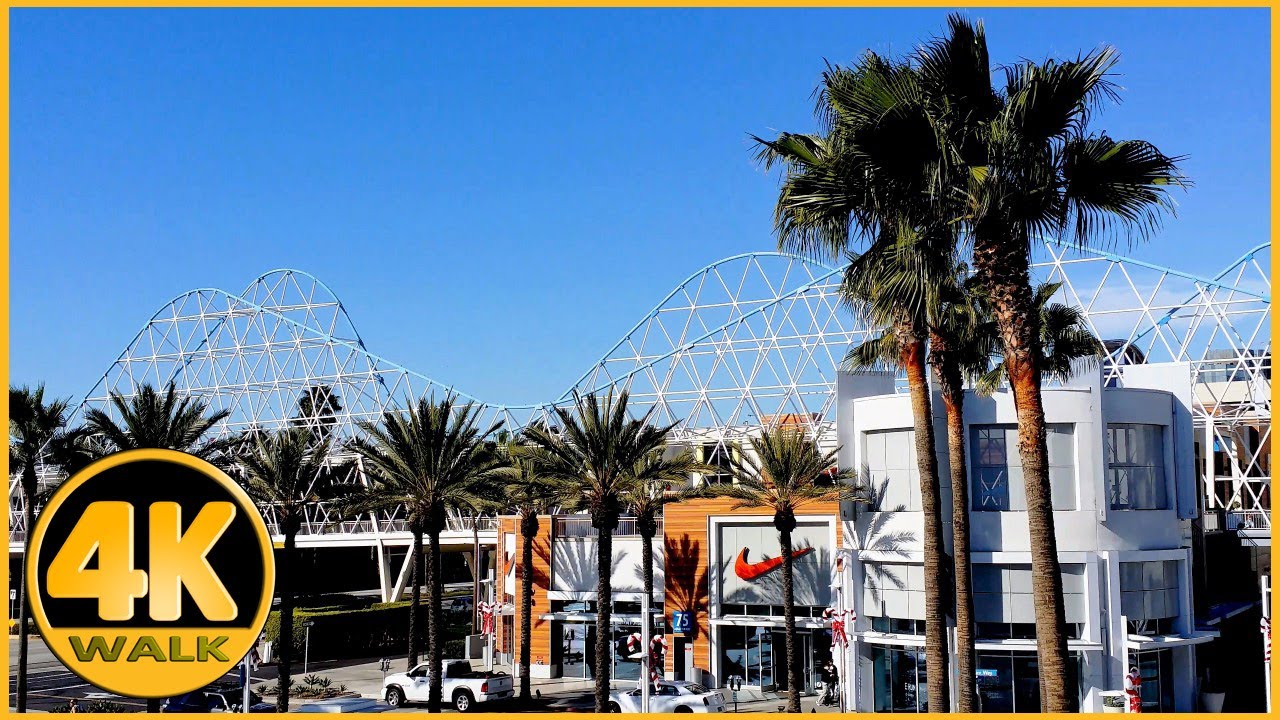 Walking Tour of The Pike Outlets, Long Beach [4K] - YouTube