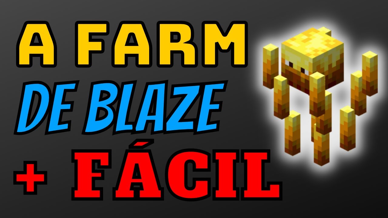 Como Construir Uma Farm De Blaze No Minecraft bedrock - YouTube