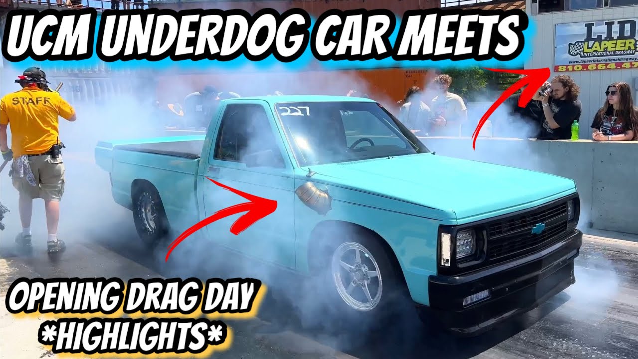 UCM Underdog Car Meets - Opening Drag Day *Highlights* - Lapeer ...