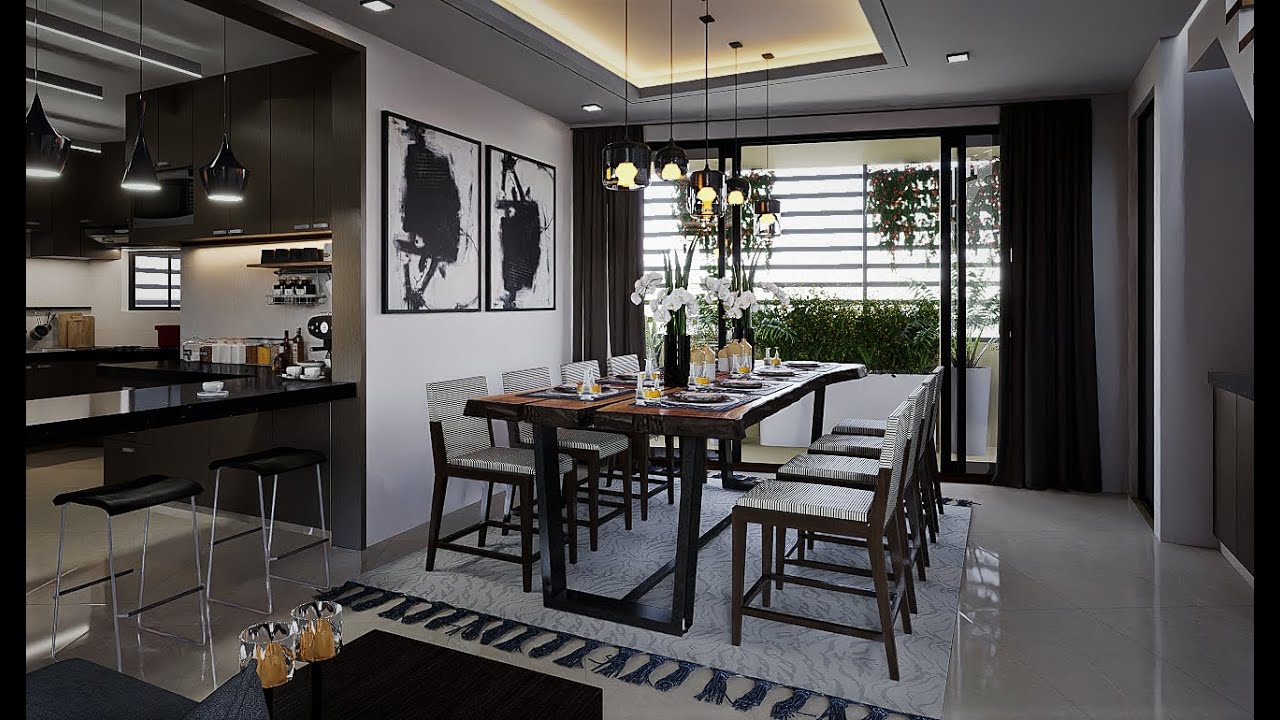 D5 Render Realistic Rendering | Interior Sample House Extension - YouTube