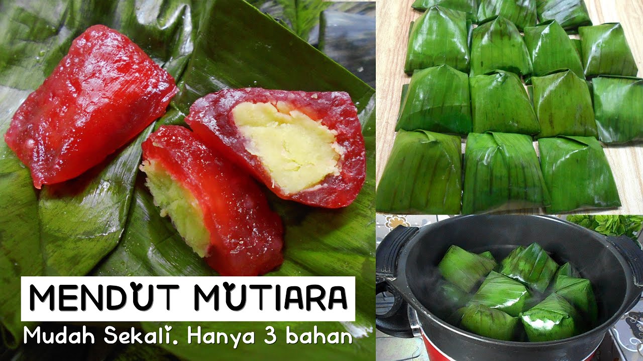 PILIHAN TEPAT UNTUK NYEMIL! RESEP MENDUT SAGU MUTIARA - YouTube