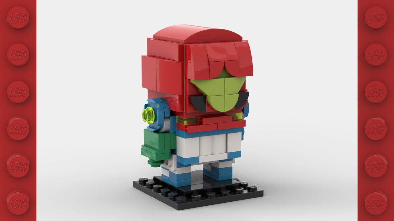 Samus Aran (Dread Suit) [LEGO Metroid BrickHeadz MOC] - YouTube