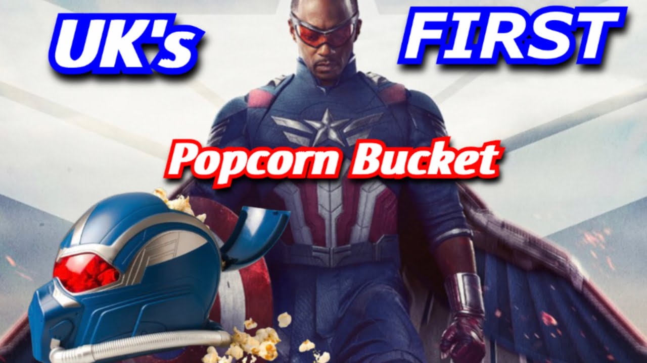 UK MAKES HISTORY by RELEASING FIRST UK POPCORN BUCKET for CAPTAIN ...