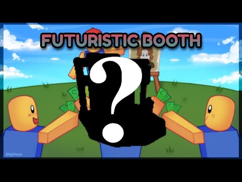 NEW FUTURISTIC BOOTH IN ROBLOX STARVING ARTISTS (10K BOOTH) - YouTube