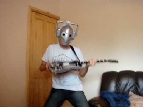 behind the scenes of doctor who (dancing cyberman) - YouTube