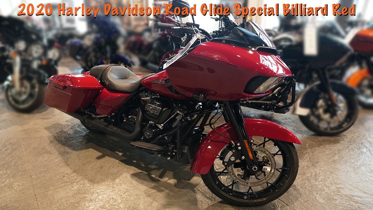 2020 Harley Davidson Road Glide Special Billiard Red - YouTube
