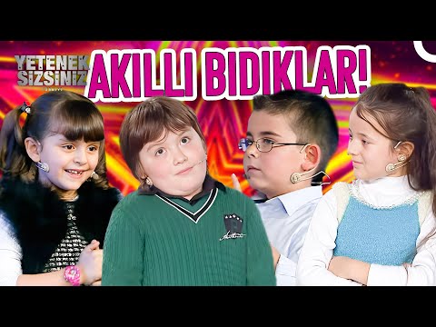 Hem Akıllı Hem de Komik Bıdıklar 😂 | Yetenek Sizsiniz Türkiye