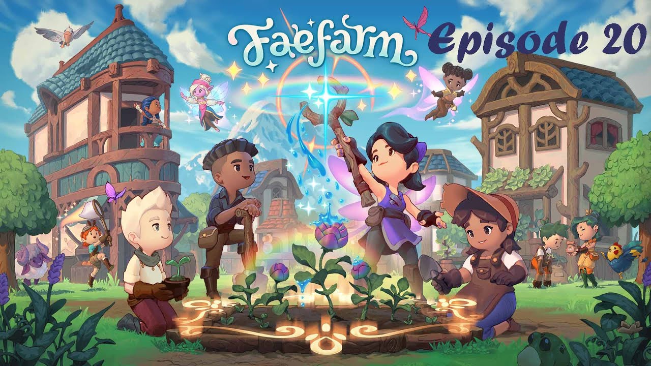 Clearing Whirlpools with Neppy! Fae Farm Episode 20 - YouTube