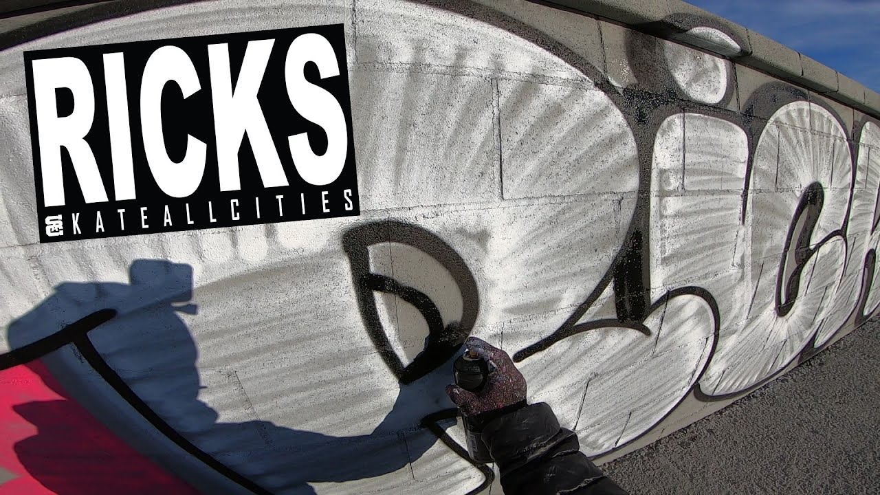 Graffiti | Embroidery Effect Fill-In w/ Lego Thin Cap | "DUSTED" RICKS ...