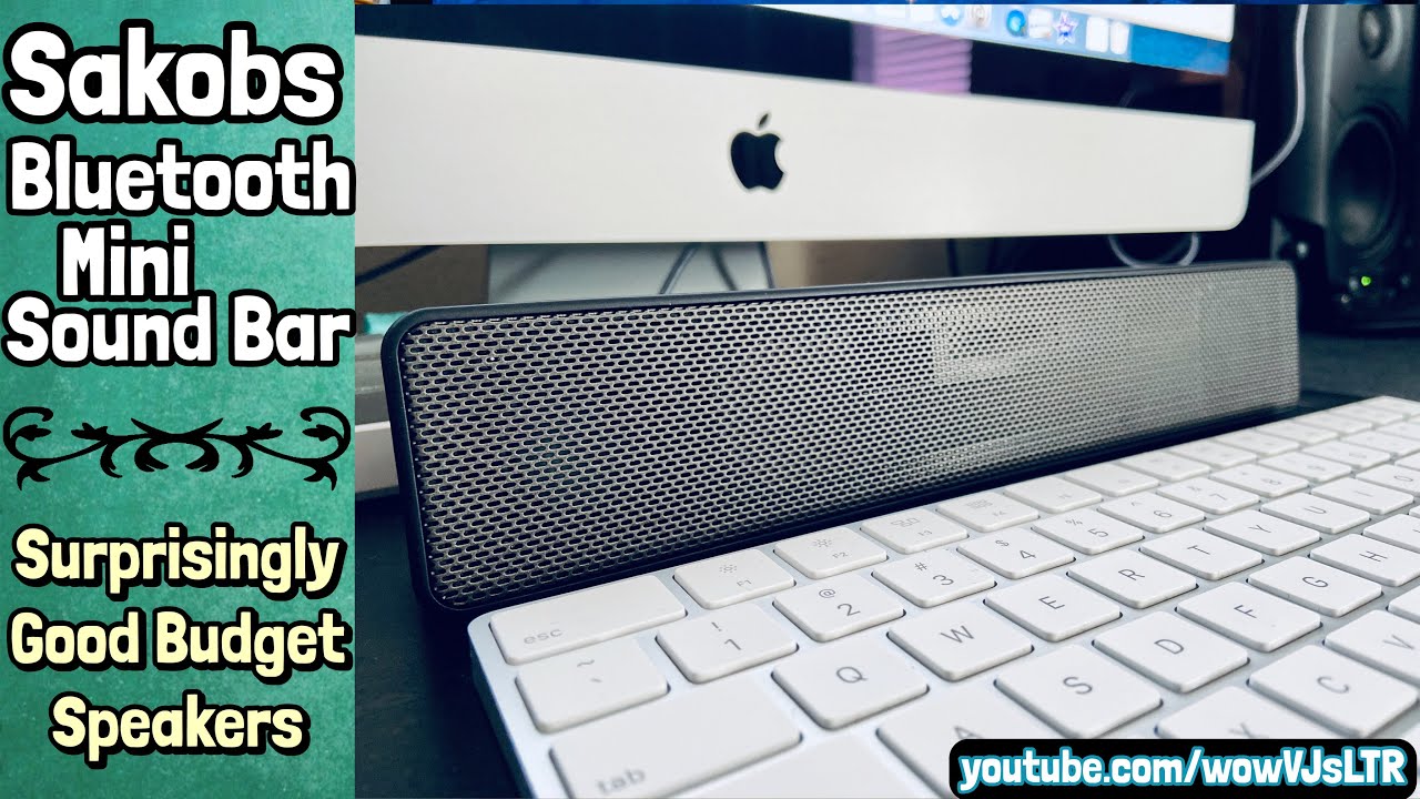 Sakobs Mini Sound Bar - Unboxing & Review | Surprisingly Good Budget ...