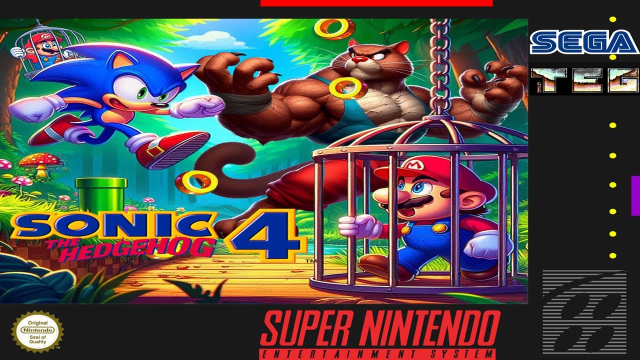 Sonic the Hedgehog 4 Super Nintendo Gameplay - YouTube