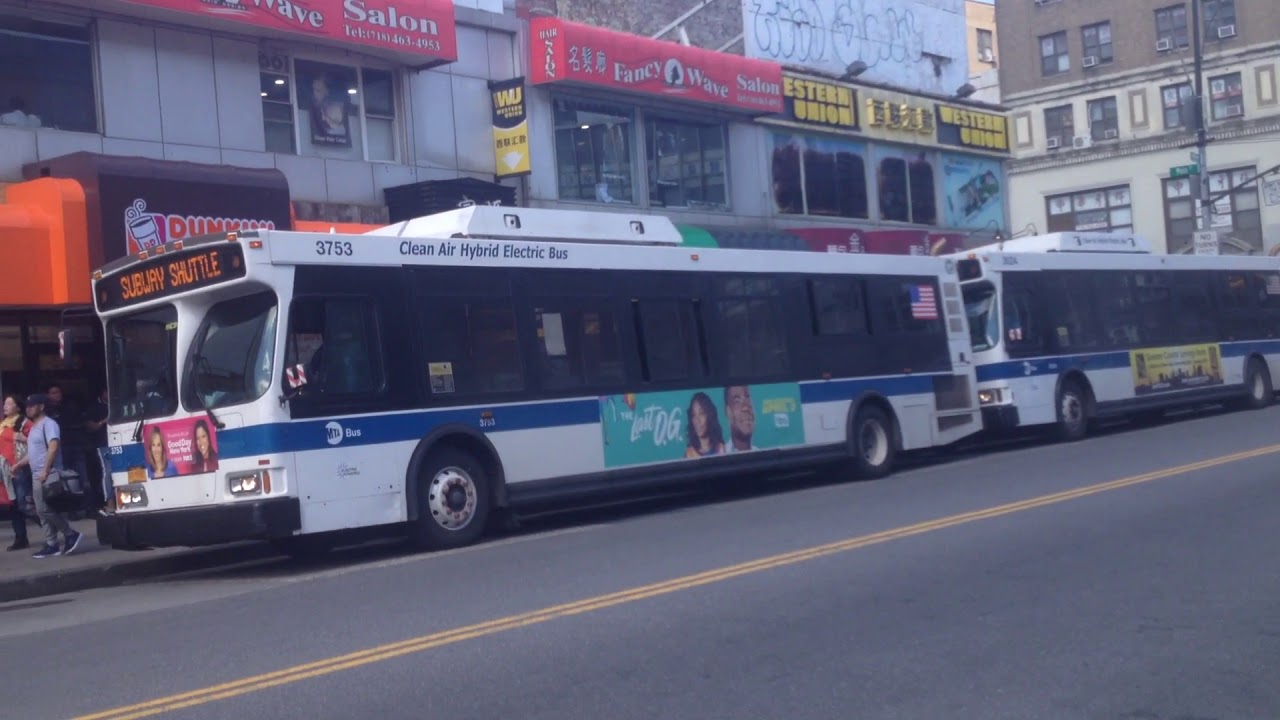 MTA: 2006-2007 Orion 7 (JFK/LGA) on the 7 shuttle bus - YouTube