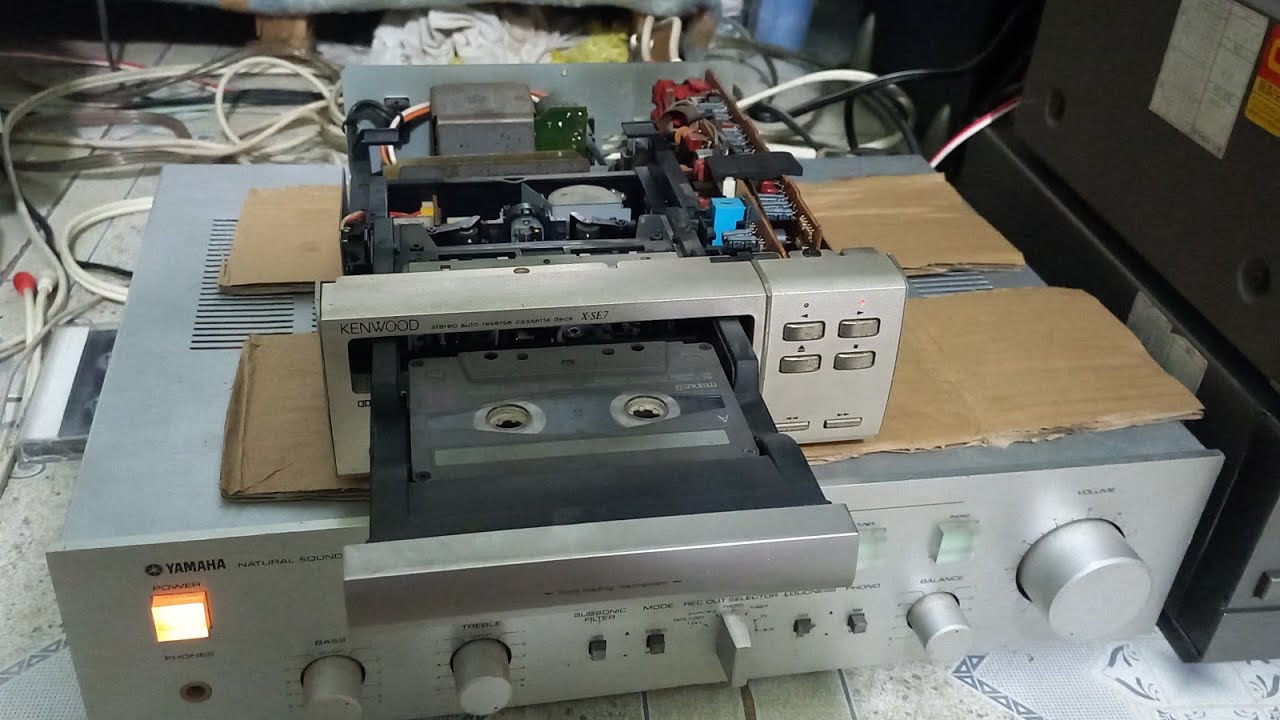 DECK TAPE KENWOOD 650K LH0355515260 - YouTube
