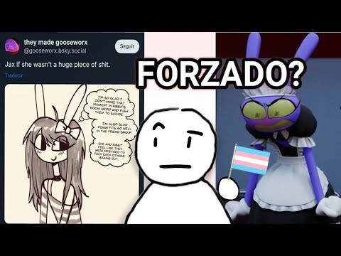 Jax Es TRANS-FEM DE LA NADA (eso dicen) | Digital Circus, mi opinión!! (≧⁠▽⁠≦⁠)
