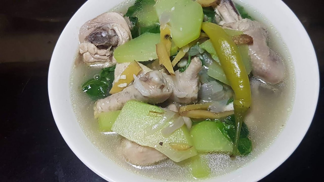 UMULAN MAINIT NA SABAW/TINOLANG MANOK/rosalina - YouTube