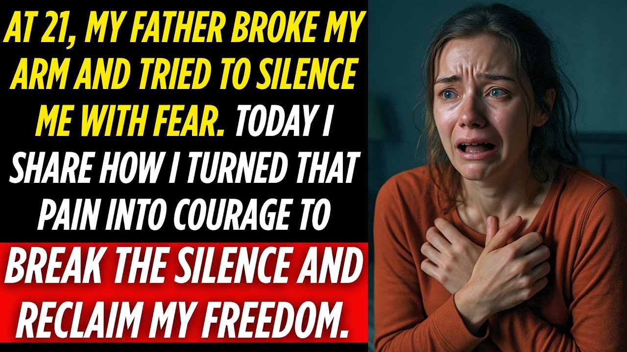 "I'll break your arm," my dad said — then twisted until I heard the ...