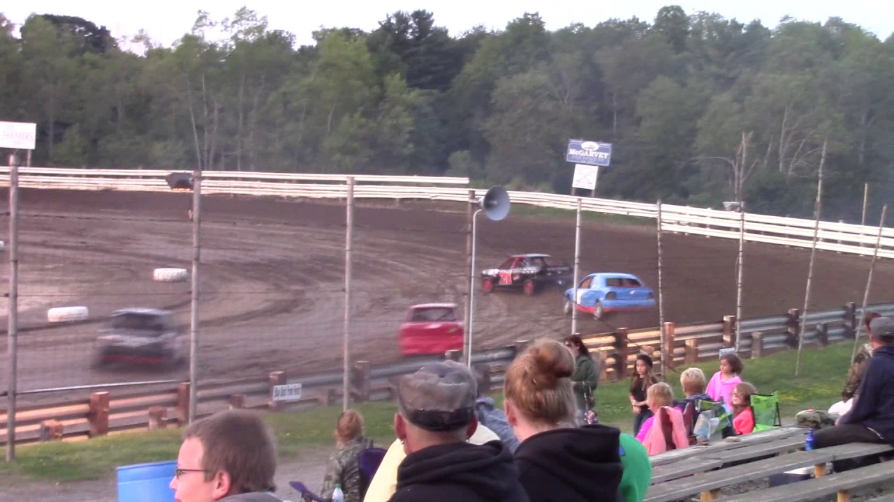 Hummingbird Speedway (8-5-17): Aaron's of DuBois Front-Wheel Drive Four ...