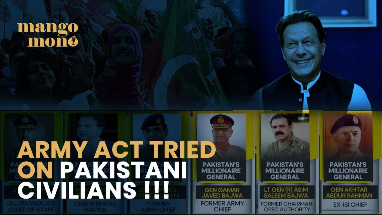 Army Act and PTI Supports after 9 May incident - YouTube
