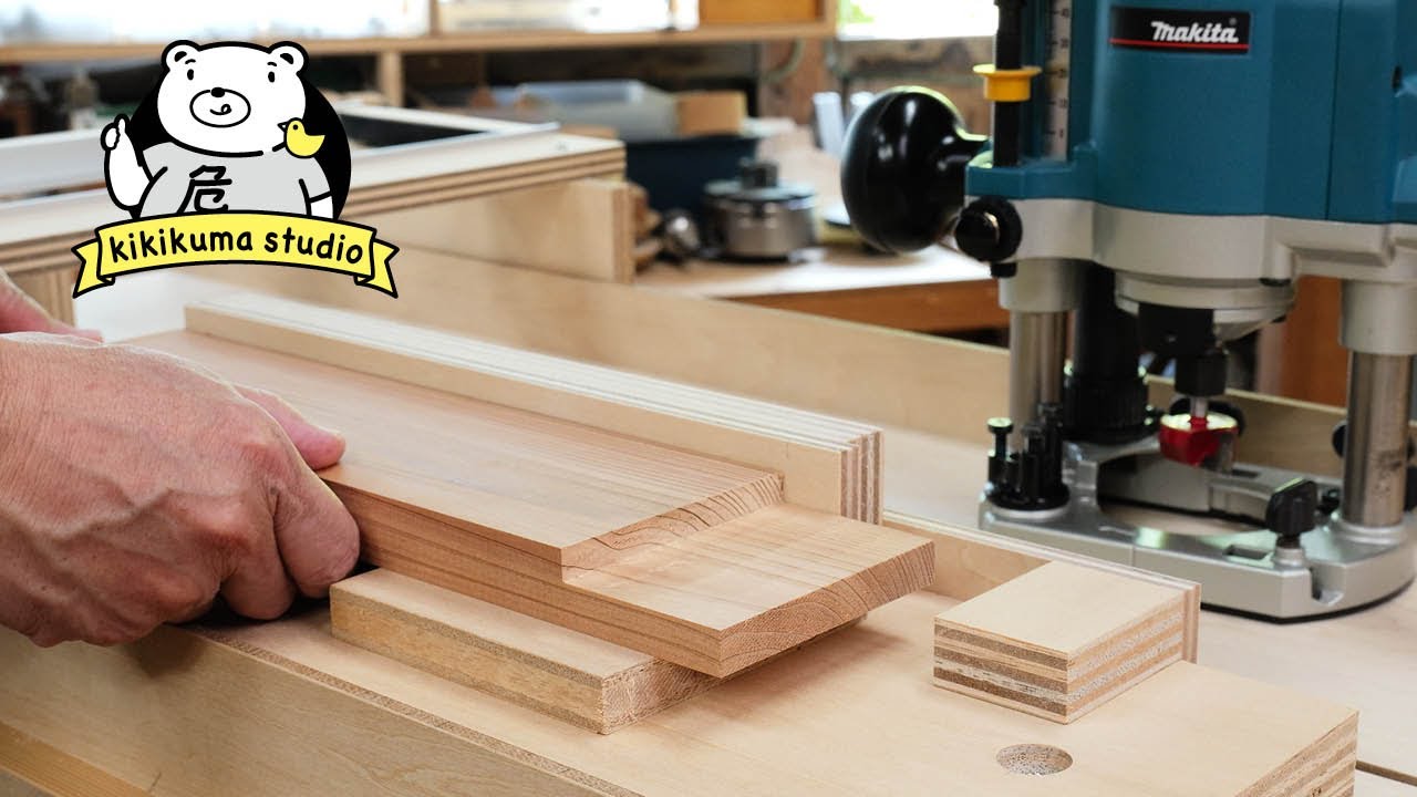 Woodworking Joints | Cutting Lap Joints Accurately with a Router Jig ...