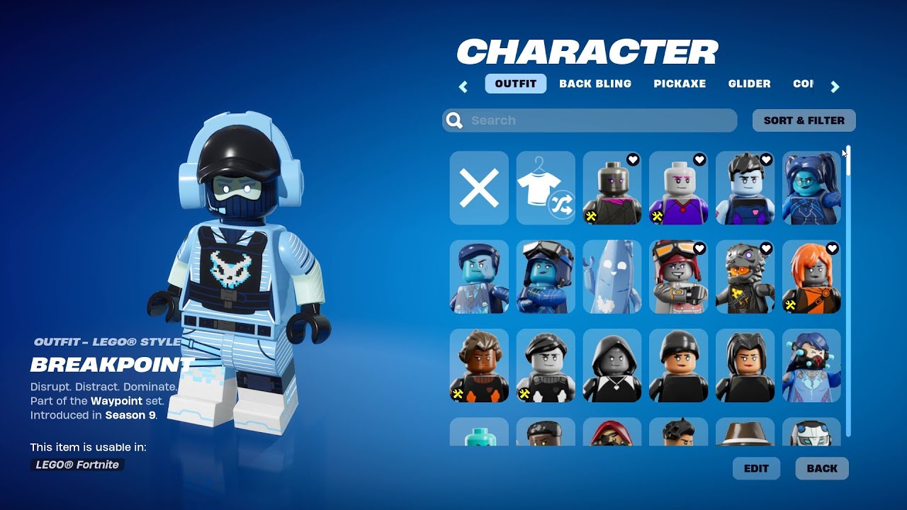 My Main Account LEGO Locker Tour! - YouTube