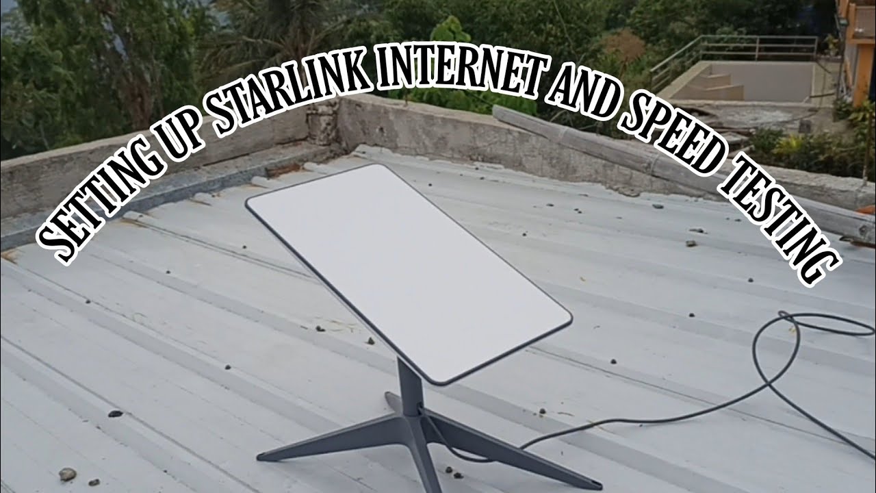 STARLINK INTERNET INSTALLATION - YouTube