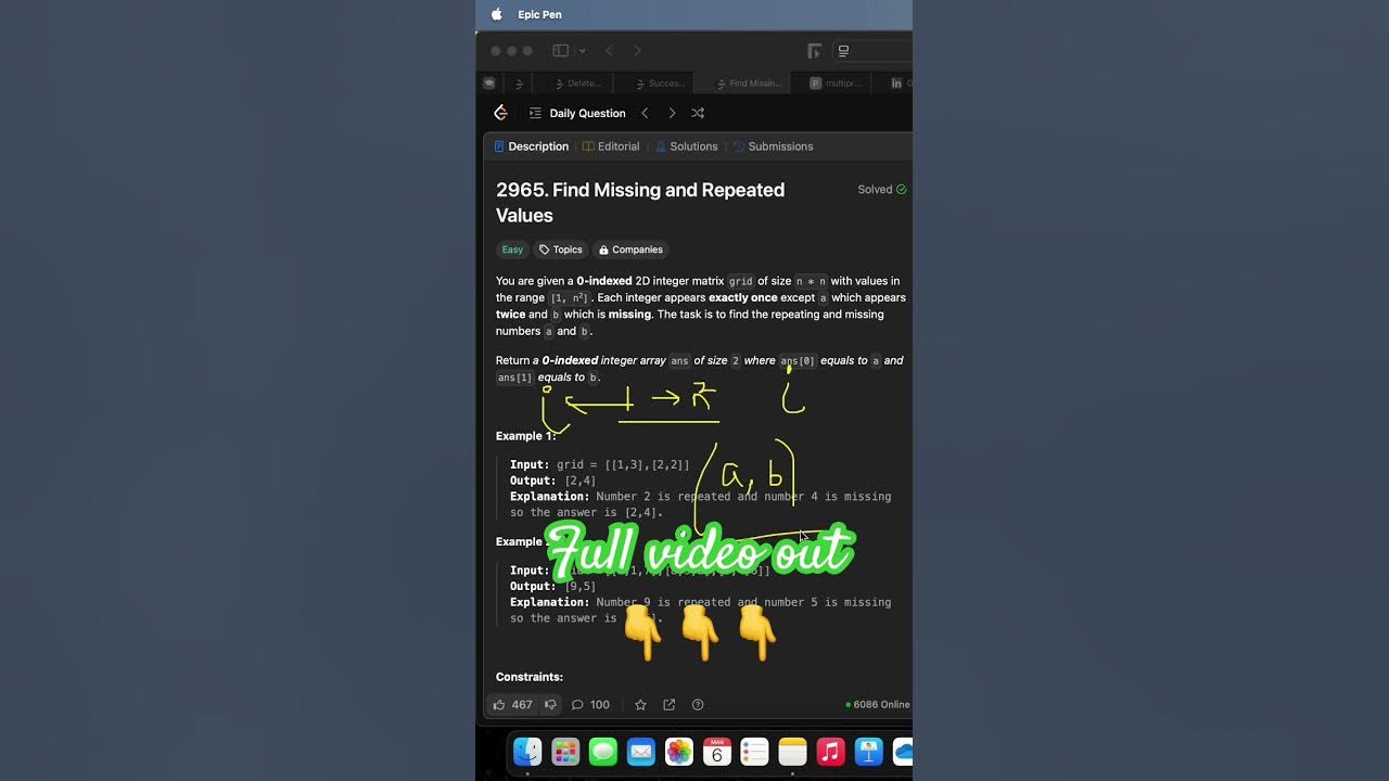 Coding Algorithms Maths Computerscience Dsa Datastructure Codinginterview Dailyproblem 🔥🔥