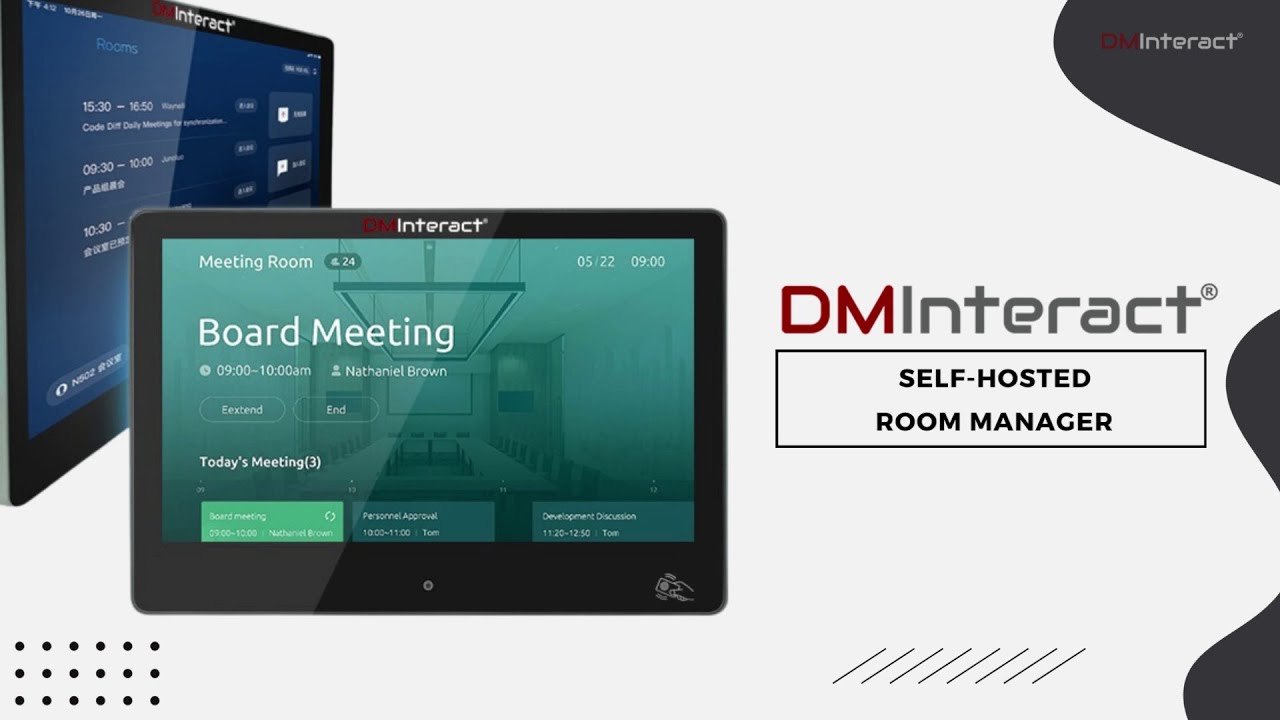 DMInteract Next-Gen Room Manager - DubaiMachines.com - YouTube