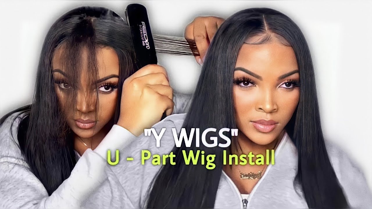 “YWigs” U Part Wig Install - YouTube