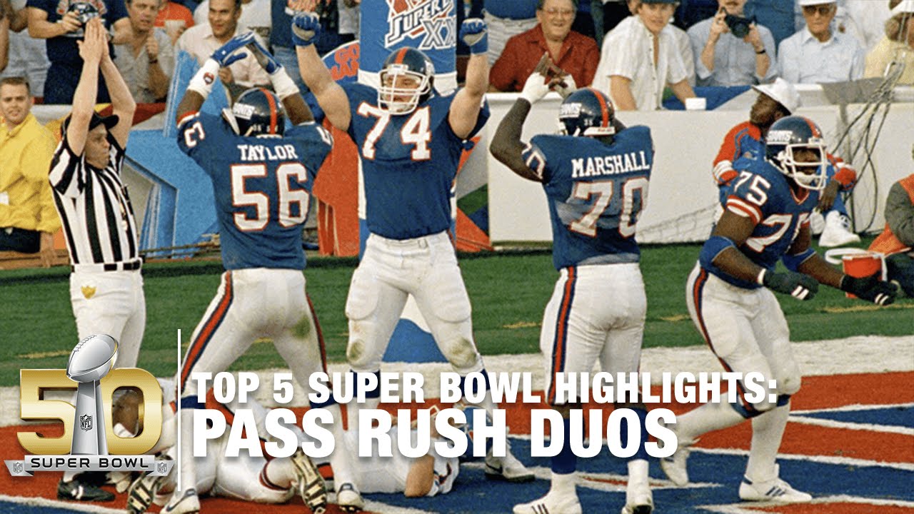 Top 5 Super Bowl Pass Rush Duos of All-Time | NFL - YouTube
