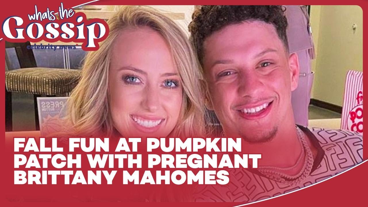 Brittany Mahomes Pregnancy Pumpkin Patch Adventure - YouTube